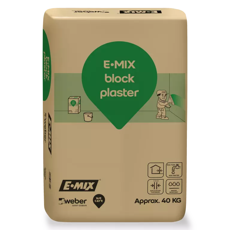 E.MIX Block Plaster | Saint-Gobain Malaysia