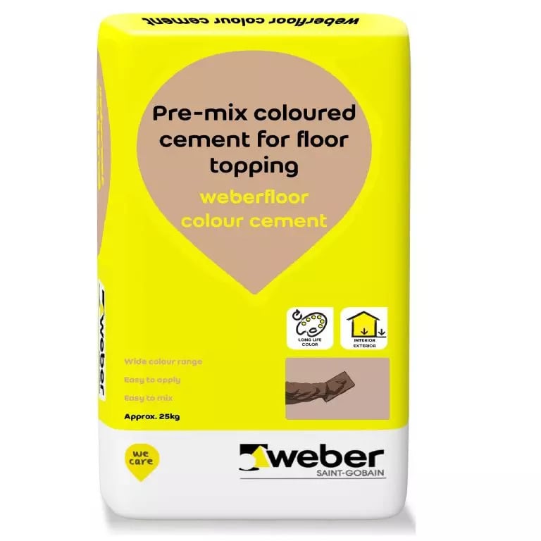 weberfloor colour cement | Saint-Gobain Malaysia