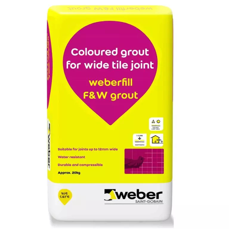 weberfill F&W grout | Saint-Gobain Malaysia